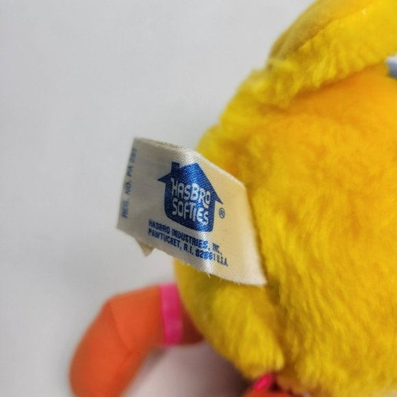 Hasbro | Toys | Vintage Hasbro Softies Sesame Street 9 Big Bird Plush ...